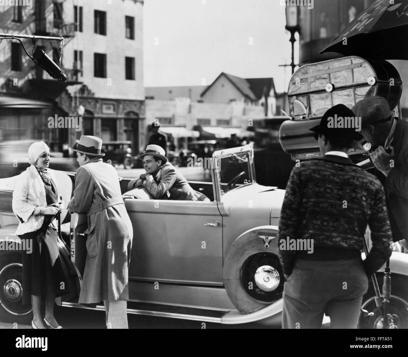 FILM: PUBLIC ENEMY, 1931. /nFilming a scene for 'The Public Enemy ...