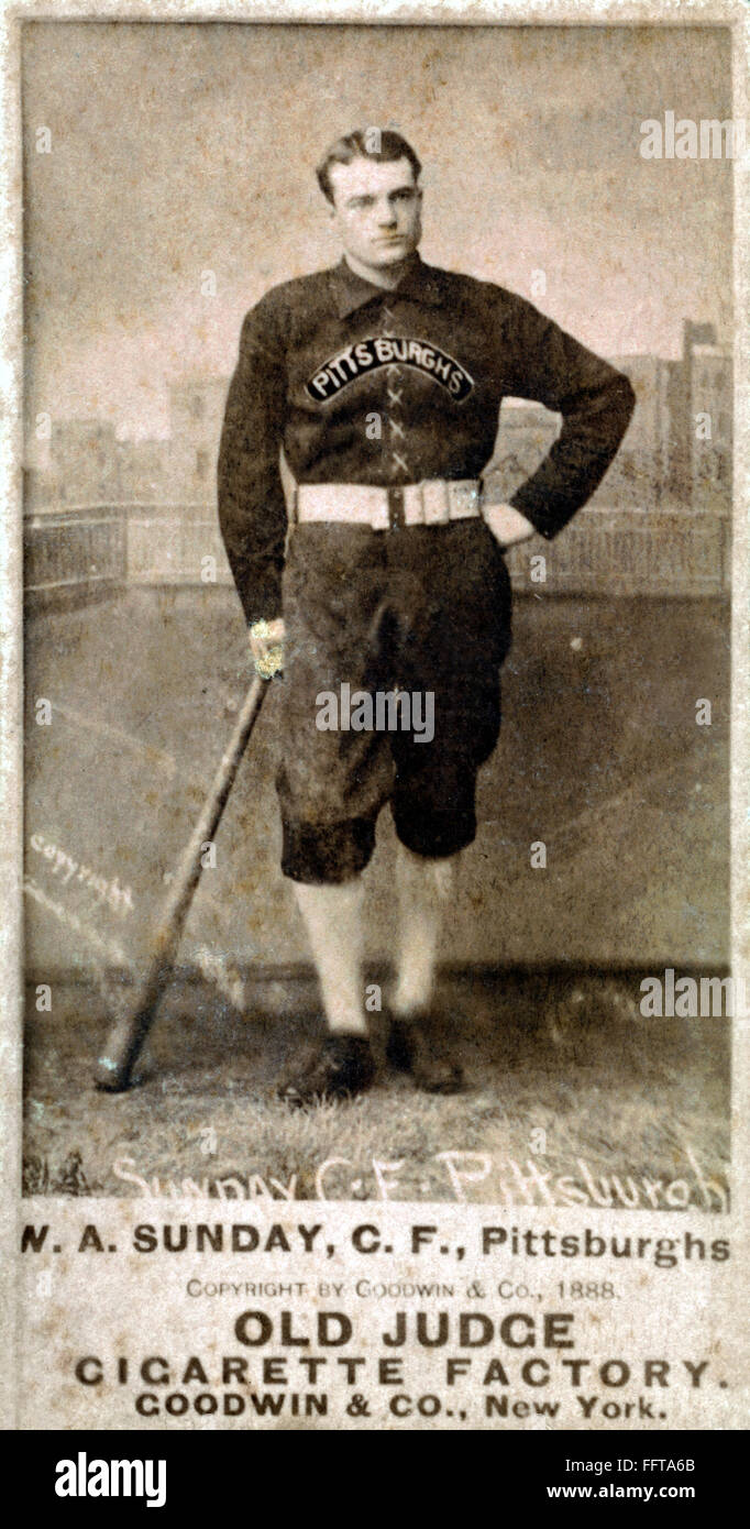 BILLY SUNDAY (1862-1935). /nWilliam Ashley 'Billy' Sunday. American ...