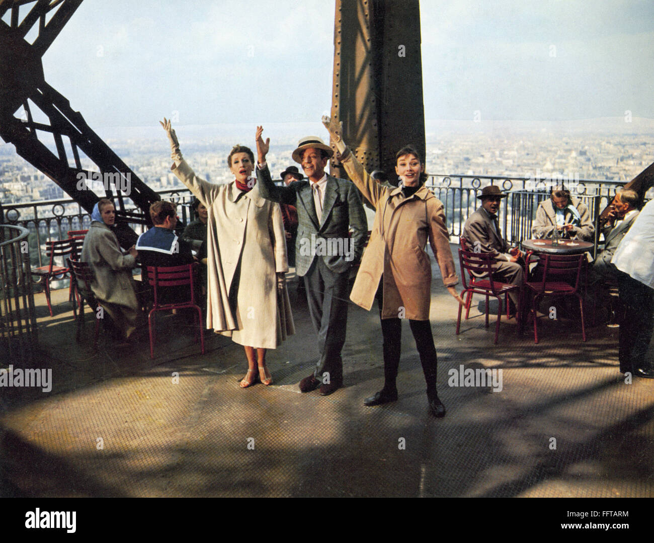 FILM: FUNNY FACE, 1957. /nFrom left: Kay Thompson, Fred Astaire and ...