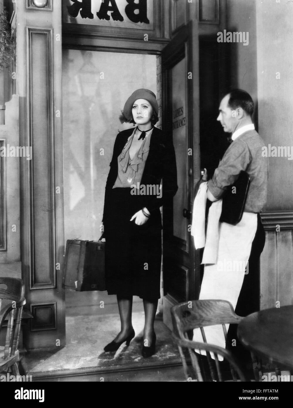 FILM: ANNA CHRISTIE, 1930. /nGreta Garbo in the title role of the 1930 ...