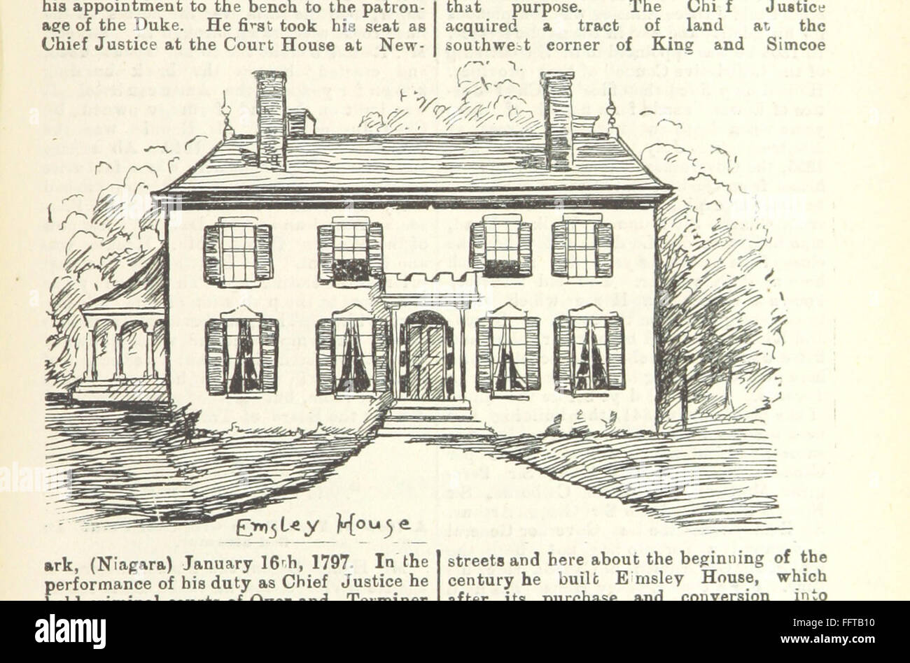 A historical collection detailing the early years of Toronto, then ...