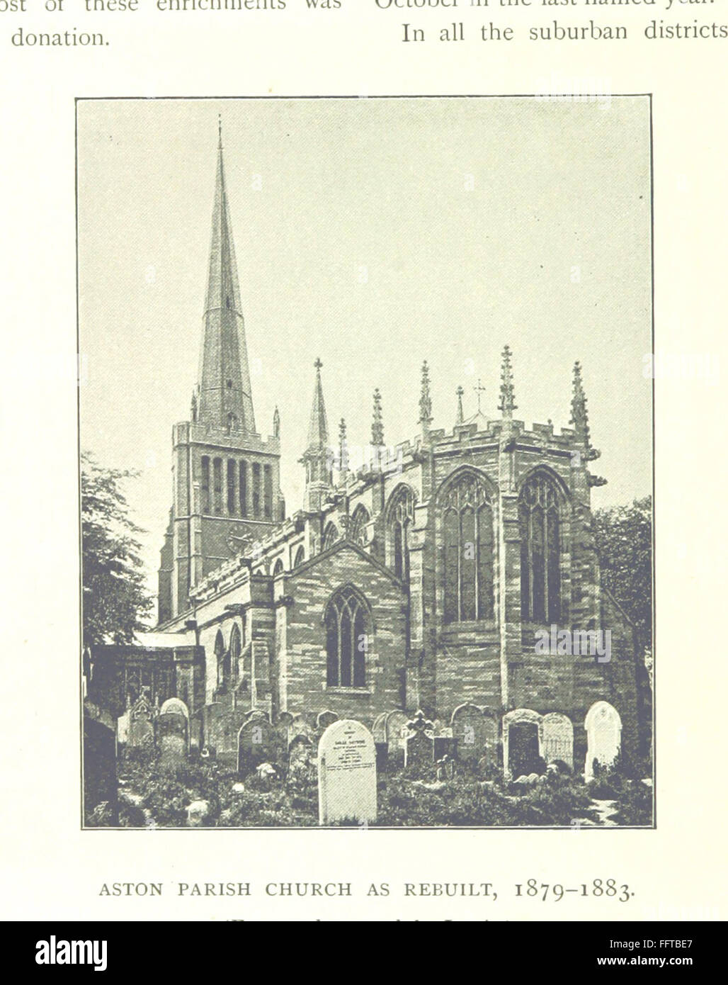 This vintage book traces the history of Birmingham, England, focusing ...