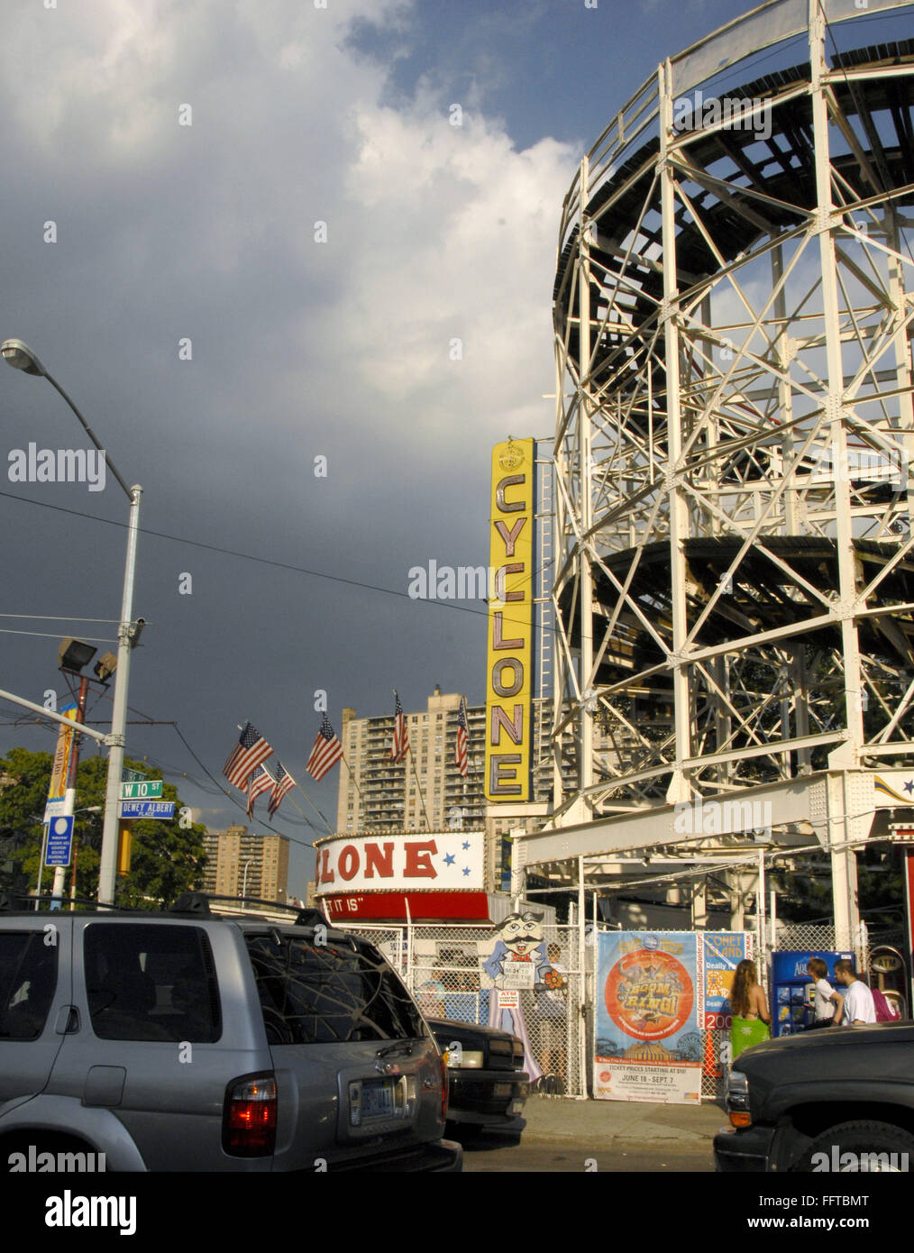 Roller coaster sign hi-res stock photography and images - Alamy