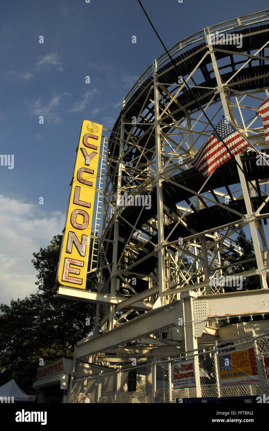 Roller coaster sign hi-res stock photography and images - Alamy