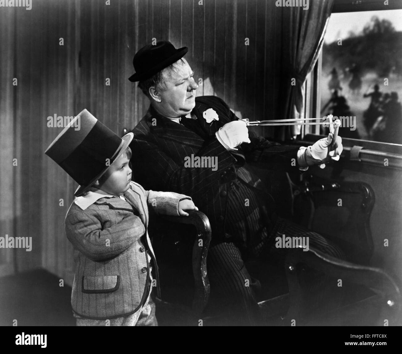 W.C. FIELDS (1879-1946). /nAmerican comedian. In a scene from the film ...