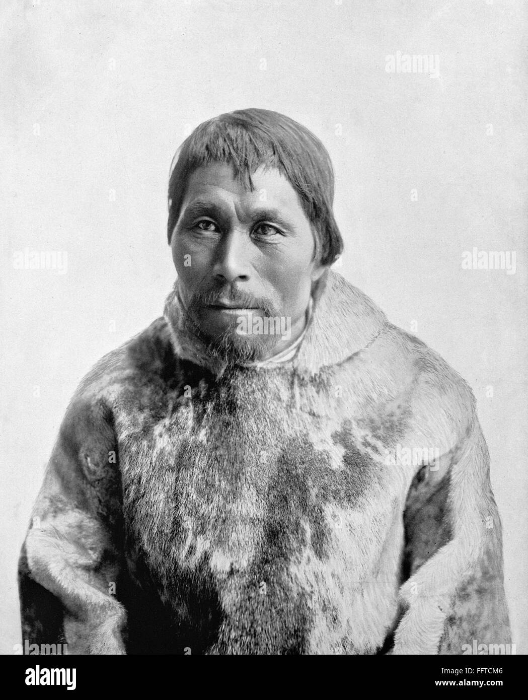 ALASKA: ESKIMO MAN, c1893. /nEskimo man identified as Yoo-Ka-Lucke ...