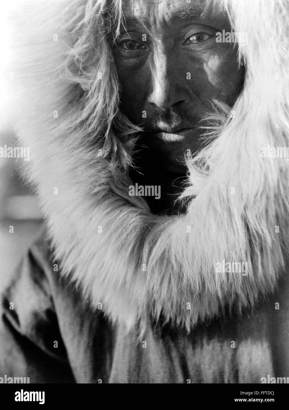 ALASKA: ESKIMO MAN, c1929. /nEskimo man from Selawik, Alaska ...