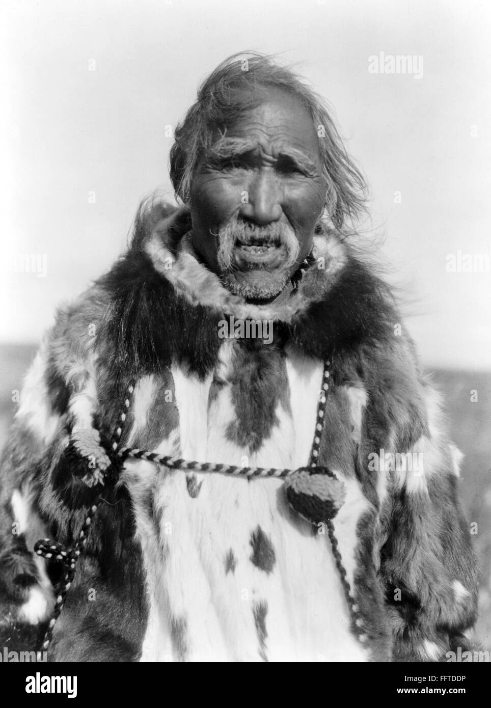 ALASKA: ESKIMO MAN, c1929. /nEskimo man identified as Charlie Wood ...