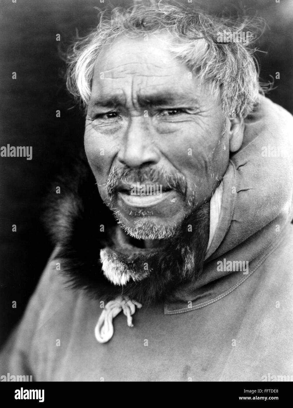 ALASKA: ESKIMO MAN, c1929. /nEskimo man from Cape Prince of Wales ...