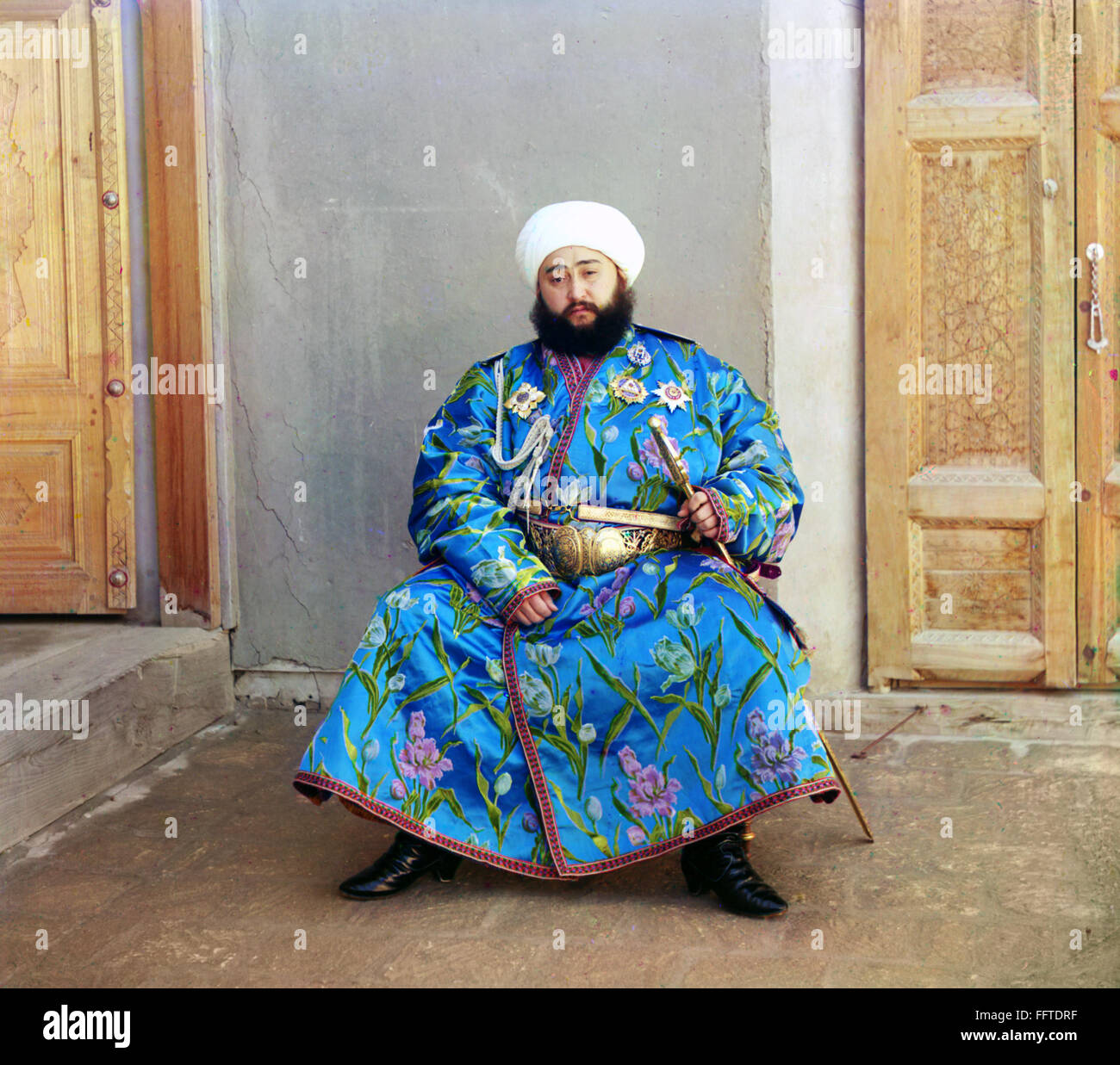 MOHAMMED ALIM KHAN /n(1880-1944). Last emir of Bukhara, 1911-1920 ...