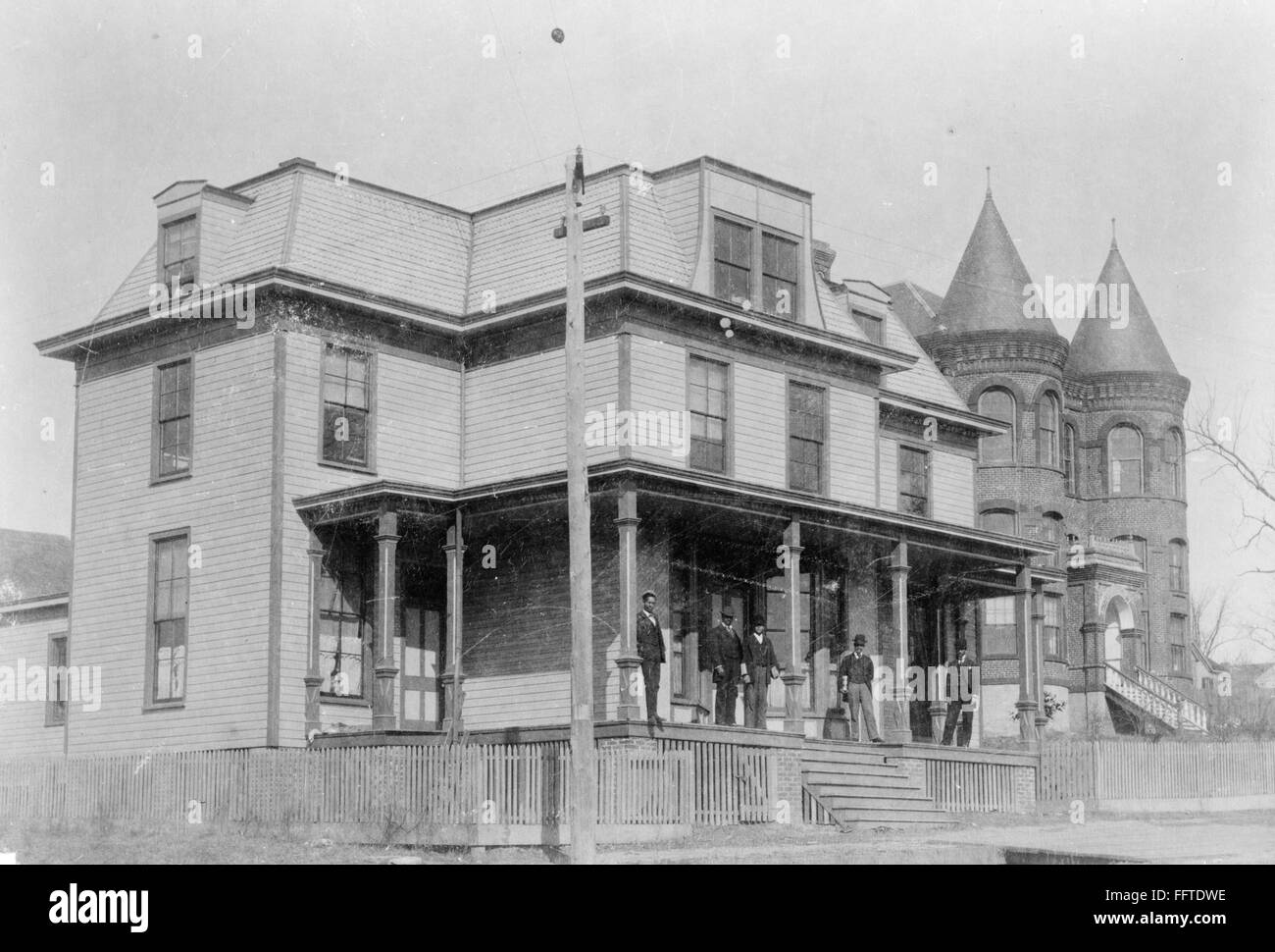 SHAW UNIVERSITY, c1899. /nThe pharmacy building at Shaw University in ...