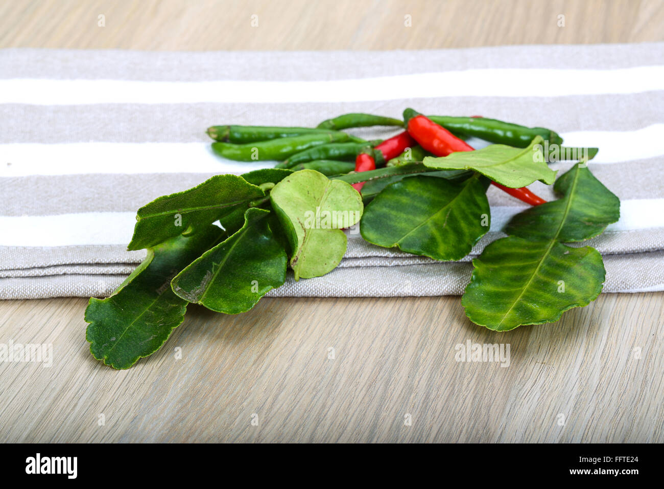 Tom yam herbs and spices set Stock Photo - Alamy