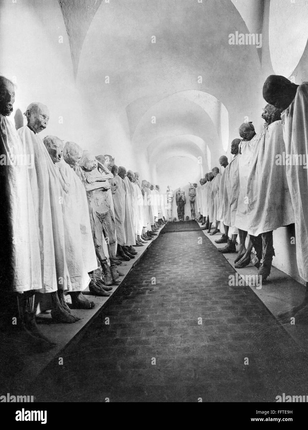 MEXICO: MUMMIES. /nMummies in the basement of a church in Guanajuato ...