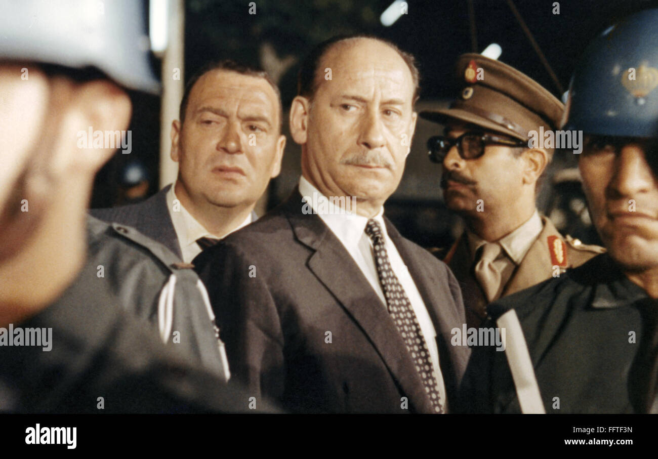 FILM: Z, 1969. /nScene from the French political thriller 'Z' directed ...