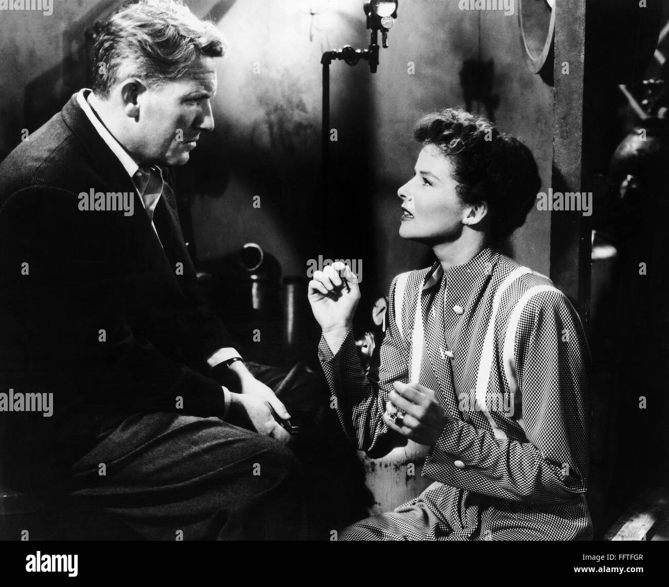 FILM: WITHOUT LOVE, 1945. /nSpencer Tracy and Katharine Heburn in ...