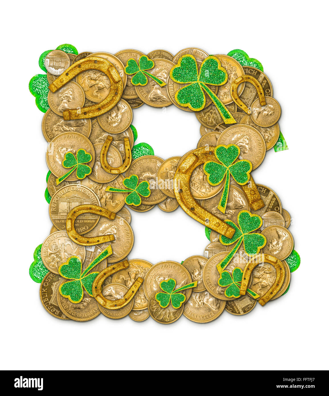 St patricks day alphabet Cut Out Stock Images & Pictures - Alamy