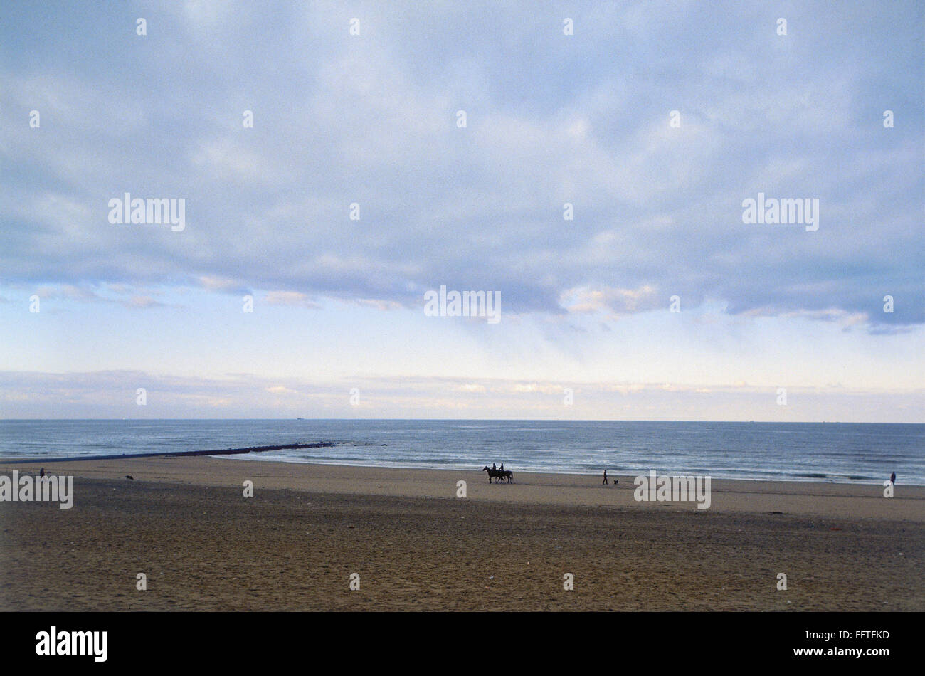 SCHEVENINGEN: BEACH. /nThe beach at the resort and fishing port of ...