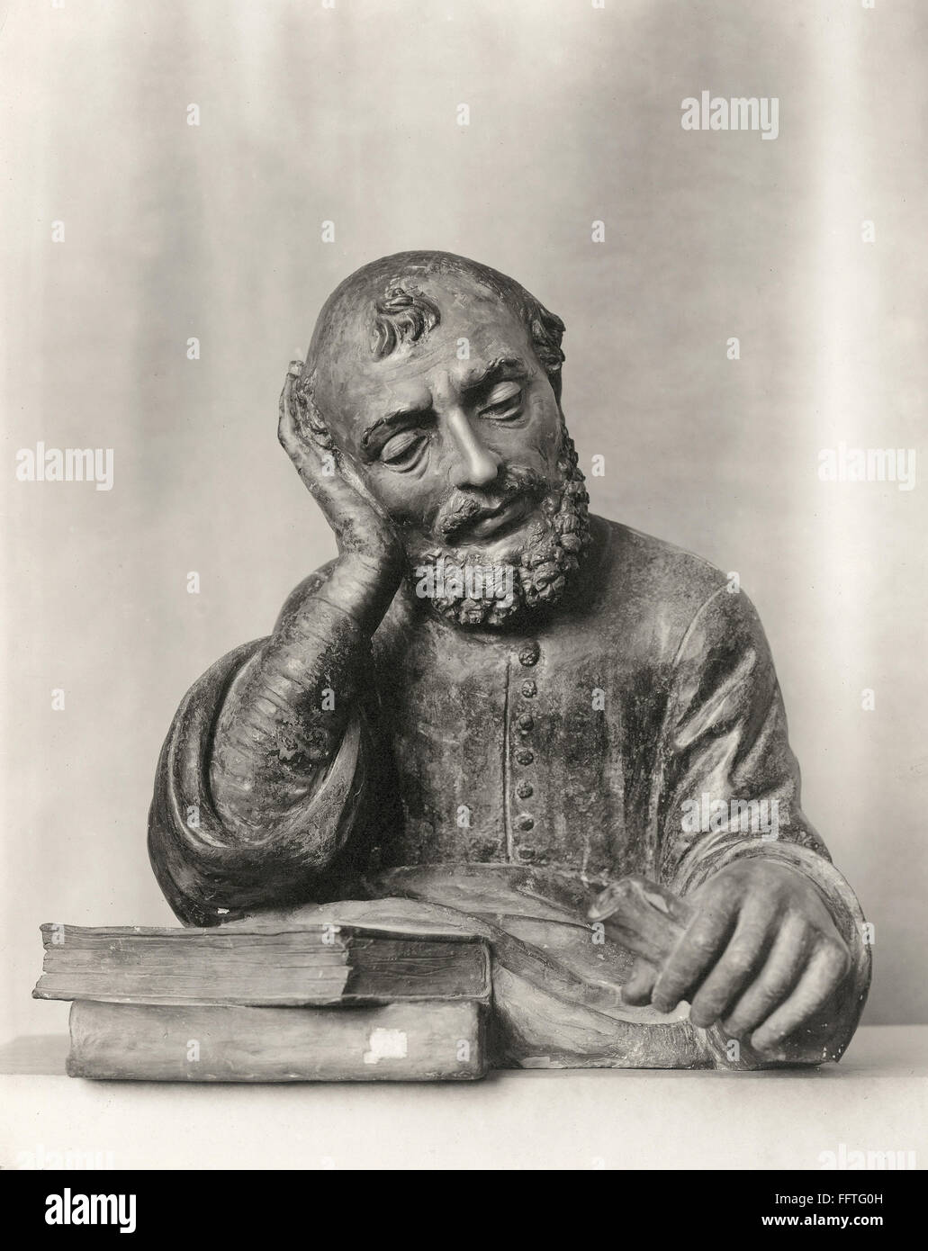 PHILOSOPHER, 15th CENTURY. /nA philosopher reading a book. Florentine ...