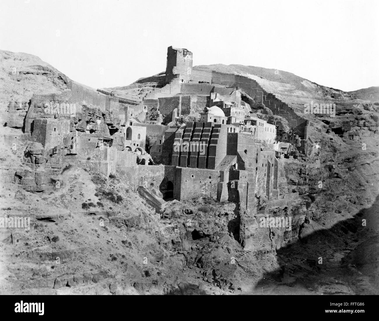 CONVENT OF MAR SABA. /nAlso called The Great Lavra of Saint Sabas ...