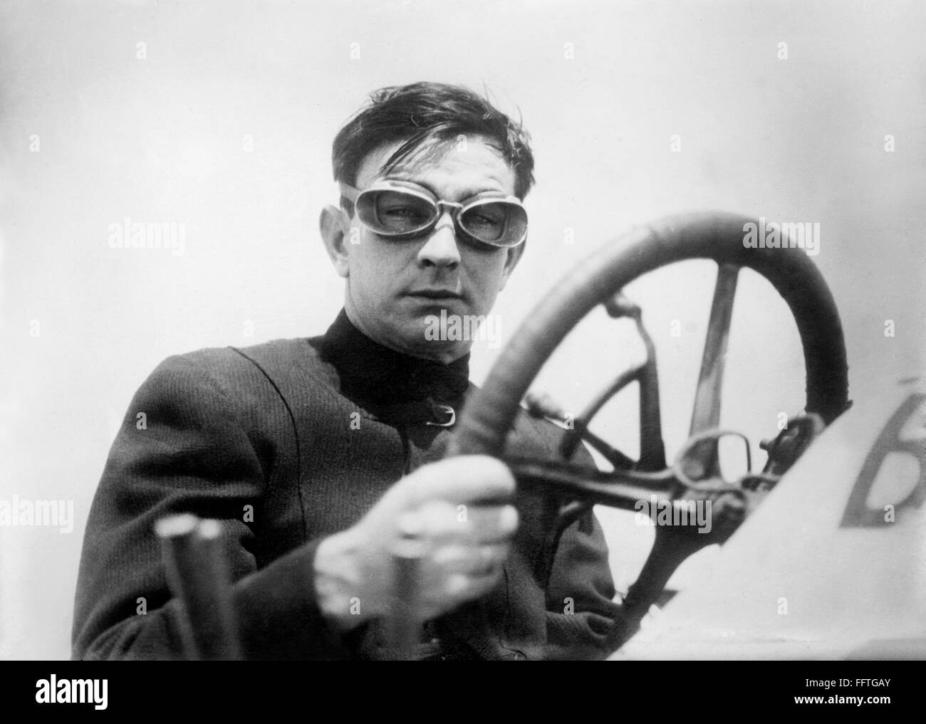 BOB BURMAN (1884-1916). /nAmerican racing driver. Photograph, c1915 ...