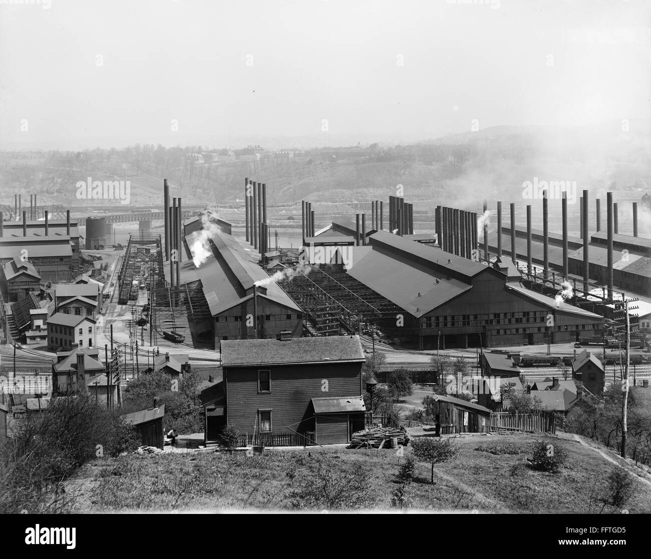 HOMESTEAD STEEL MILL. /nThe Homestead Steel Works in Homestead ...