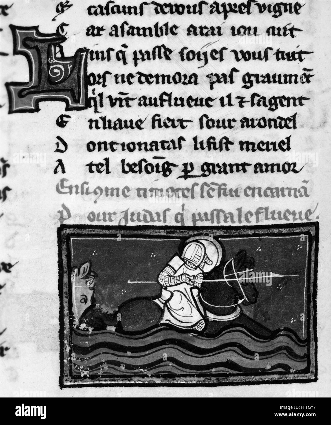 MACCABEE SOLDIER. /nA Maccabean soldier on horseback, 2nd century B.C ...