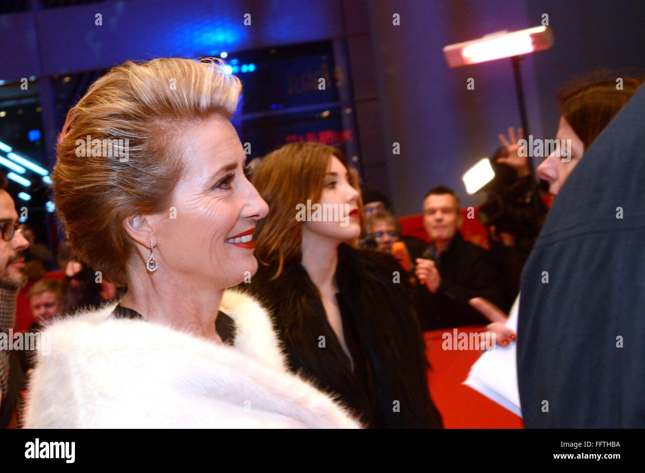 Film movie premiere celebrity emma thompson hi-res stock photography ...
