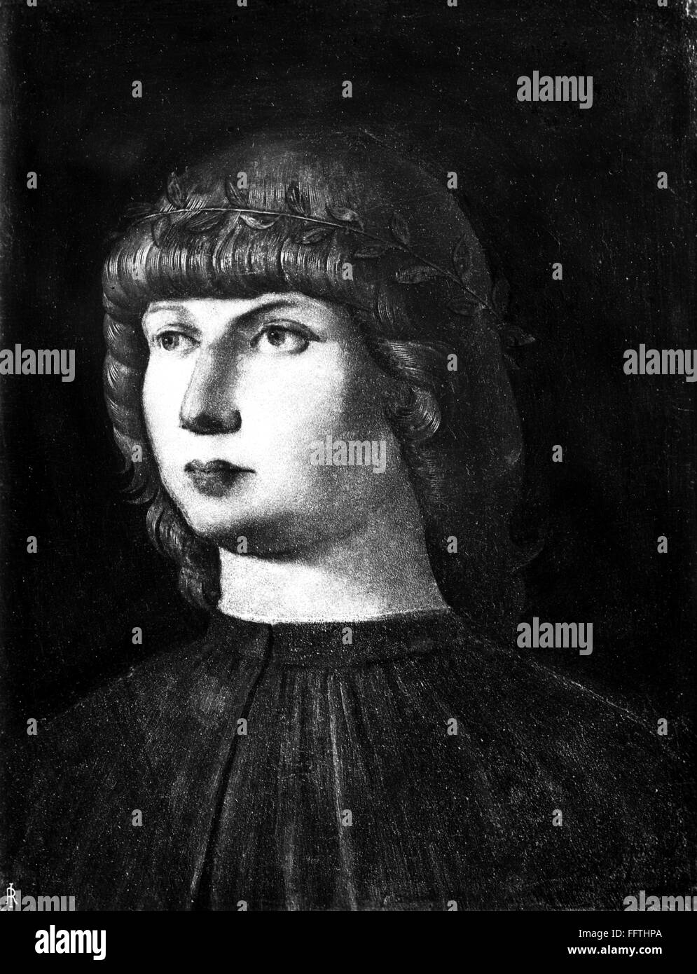 PICO DELLA MIRANDOLA. /nCount Giovanni Pico della Mirandola (1463-1494 ...