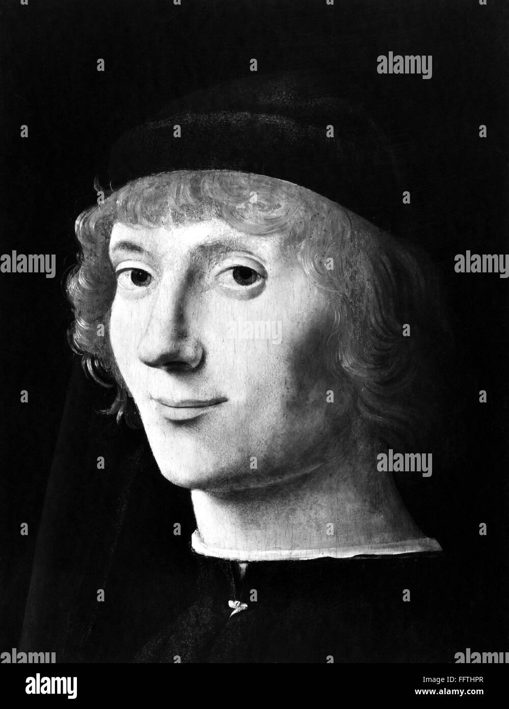 MESSINA: PORTRAIT OF A MAN. /nOil on wood by Antonello da Messina, 15th ...