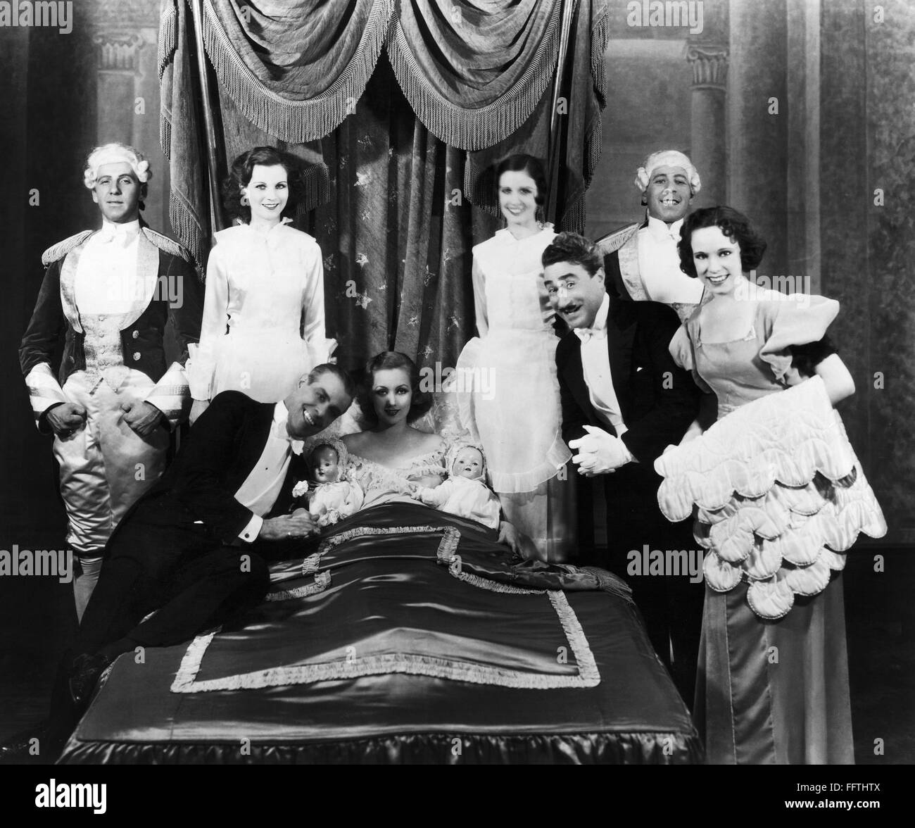 OF THEE I SING, 1931./nThe cast of the original Broadway production of ...
