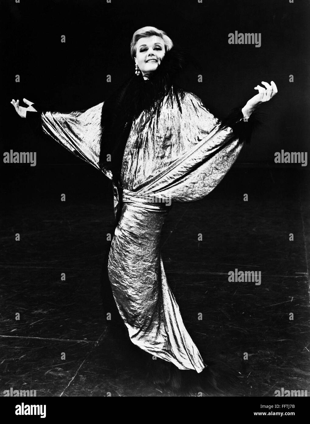 MUSICAL: MAME, 1966. /nAngela Lansbury in the title role of Jerry ...