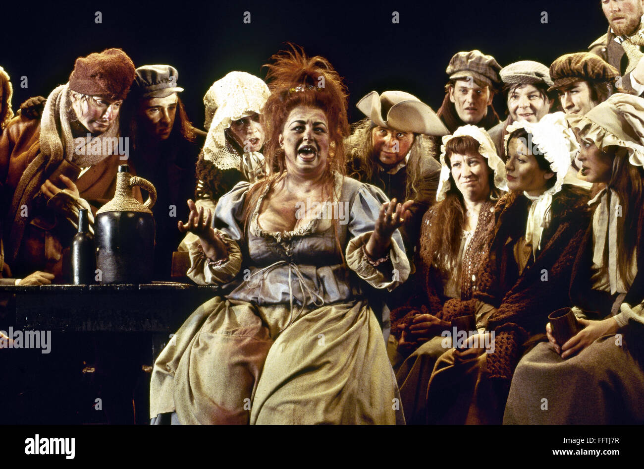 MUSICAL: LES MISERABLES. /nScene from a 1997 London production of the ...