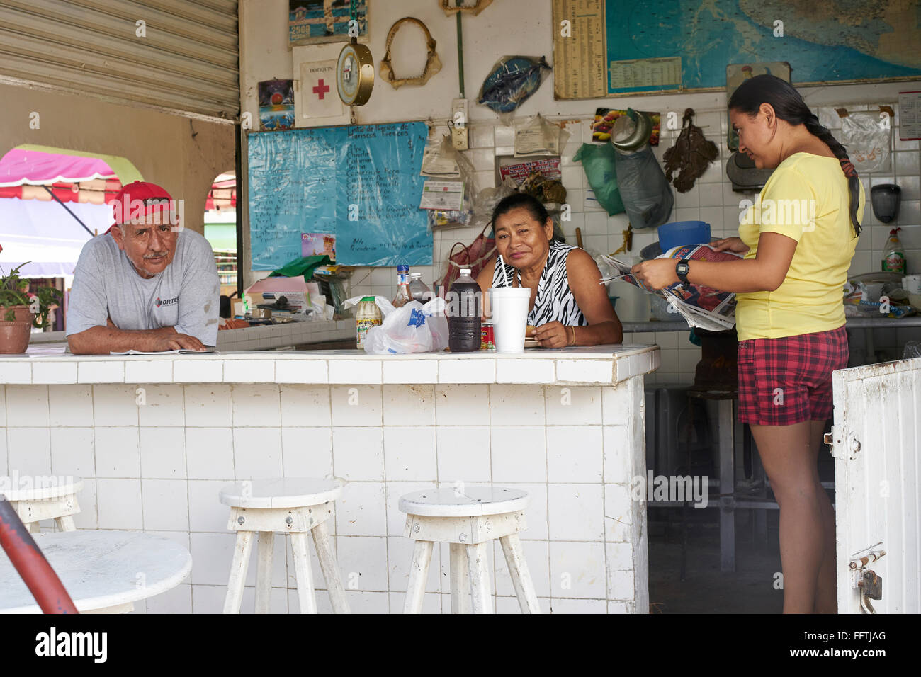 Mexican bar hi-res stock photography and images - Alamy