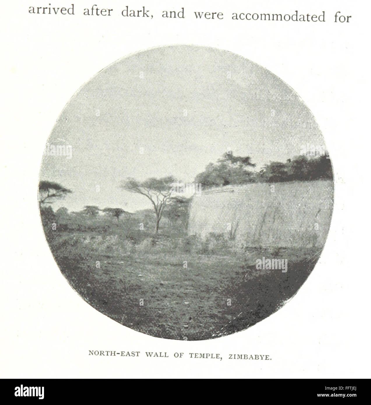 A page from 'With Wilson in Matabeleland', documenting the author's ...