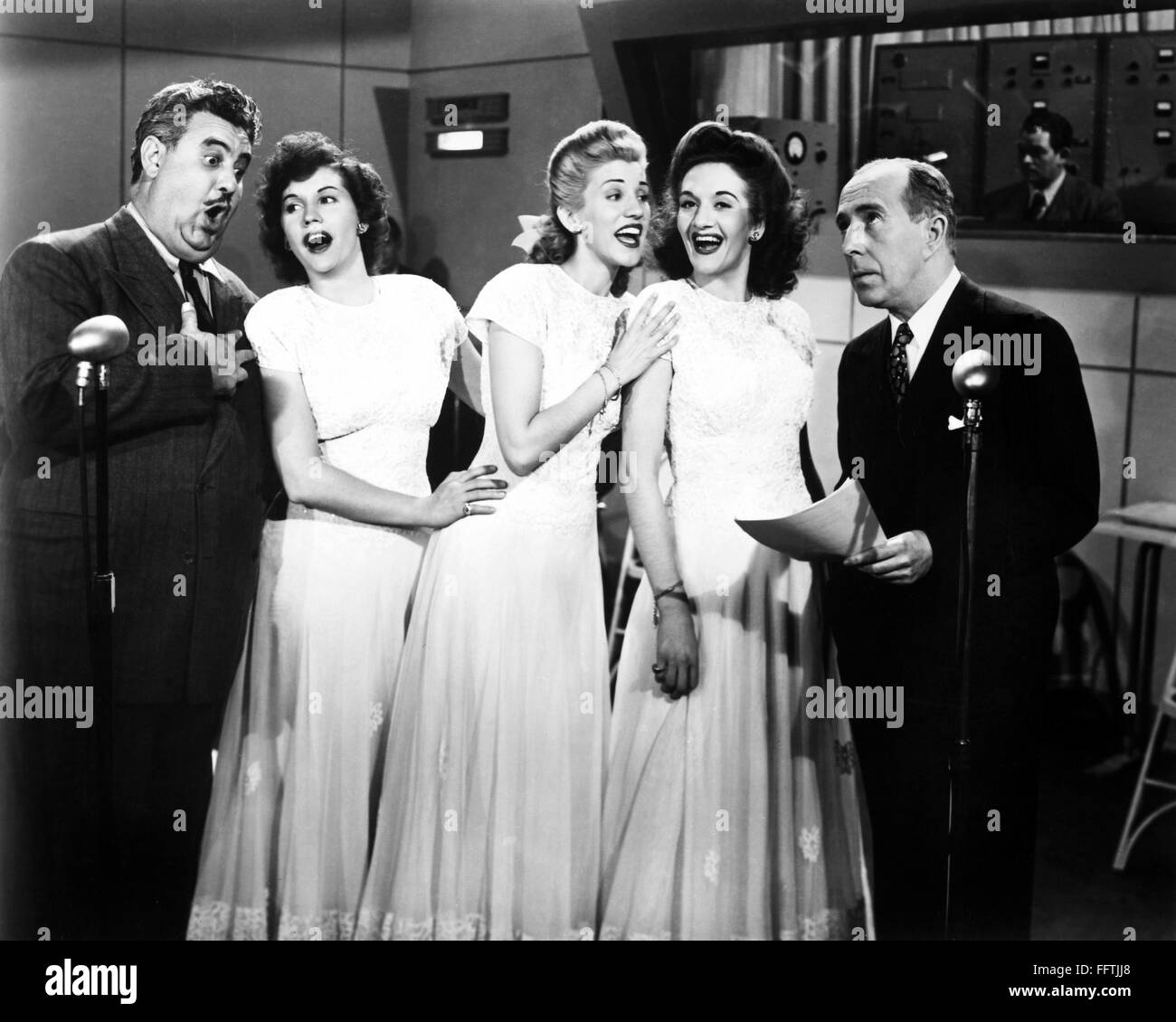 THE ANDREWS SISTERS. /nAmerican entertainers. From left: Maxene (1916 ...