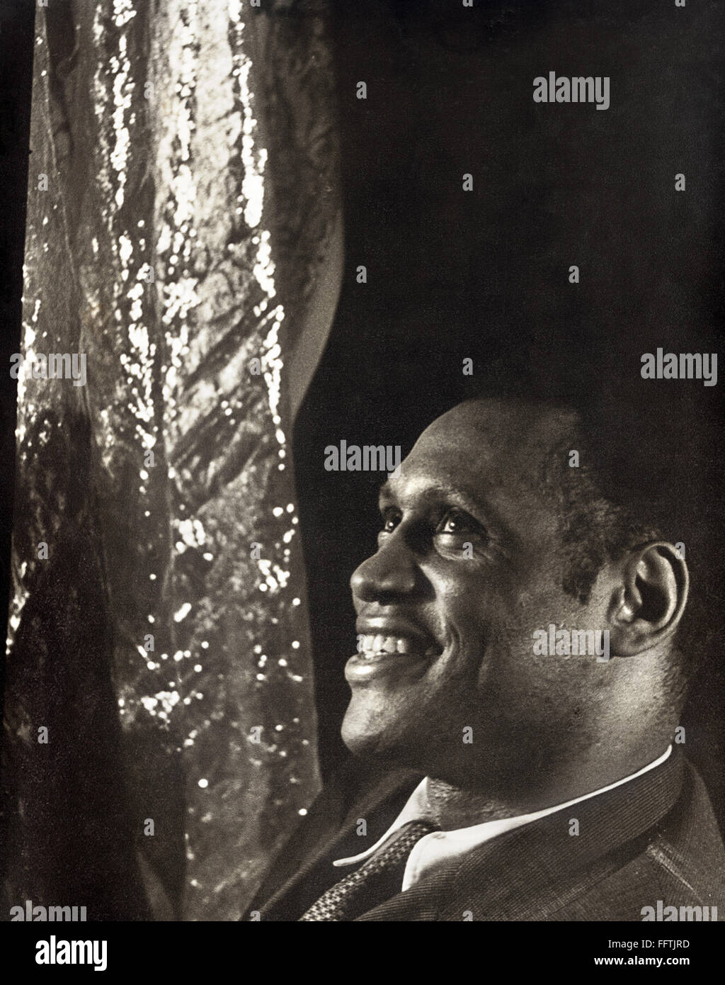 PAUL ROBESON (1898-1976). /nAmerican singer and actor. Photograph by ...