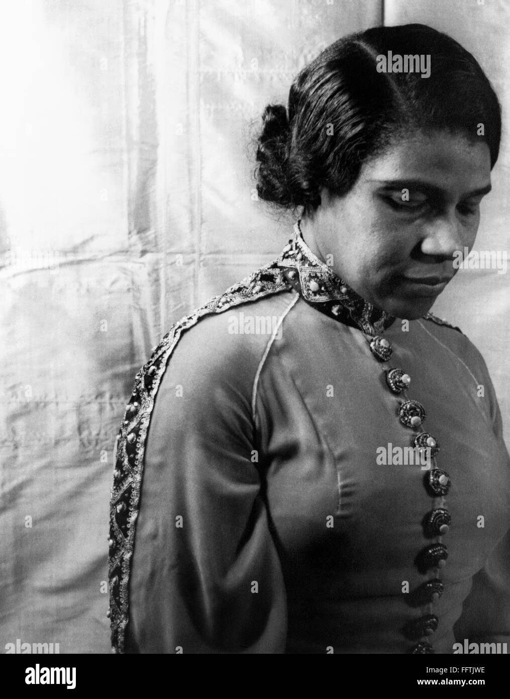 MARIAN ANDERSON (1897-1993). /nAmerican contralto singer. Photographed ...