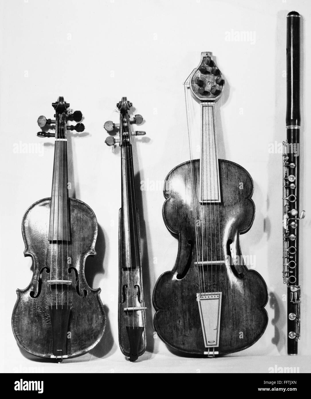 MUSICAL INSTURMENTS. /nFrom left: quarter violin made by Andrea ...