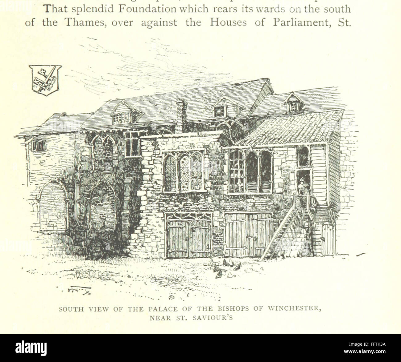 This vintage book on London offers a detailed description of the city ...