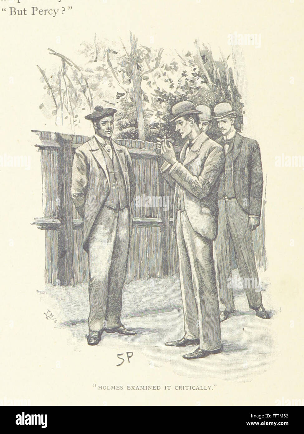 'The Memoirs of Sherlock Holmes' by Sir Arthur Conan Doyle features a ...