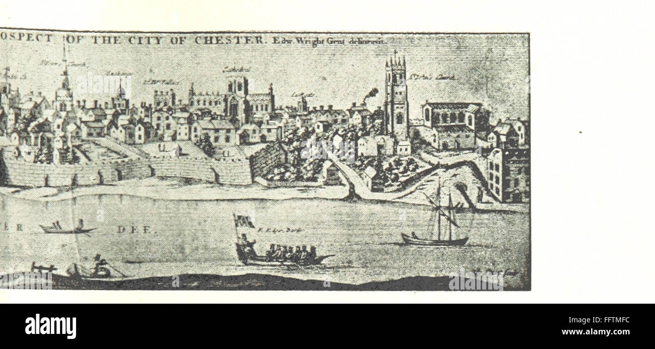 This illustrated vintage book covers the history of Chester during the ...