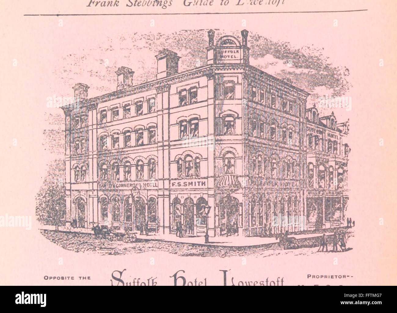 F. Stebbings' Illustrated Guide to Lowestoft and the Broads of Norfolk ...