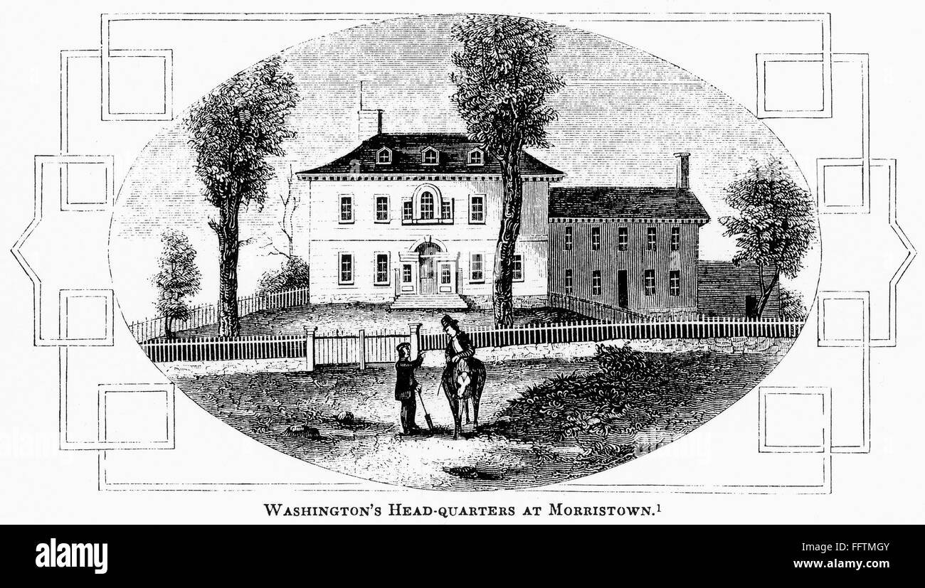 WASHINGTON: HEADQUARTERS. /nGeneral George Washington's headquarters at ...