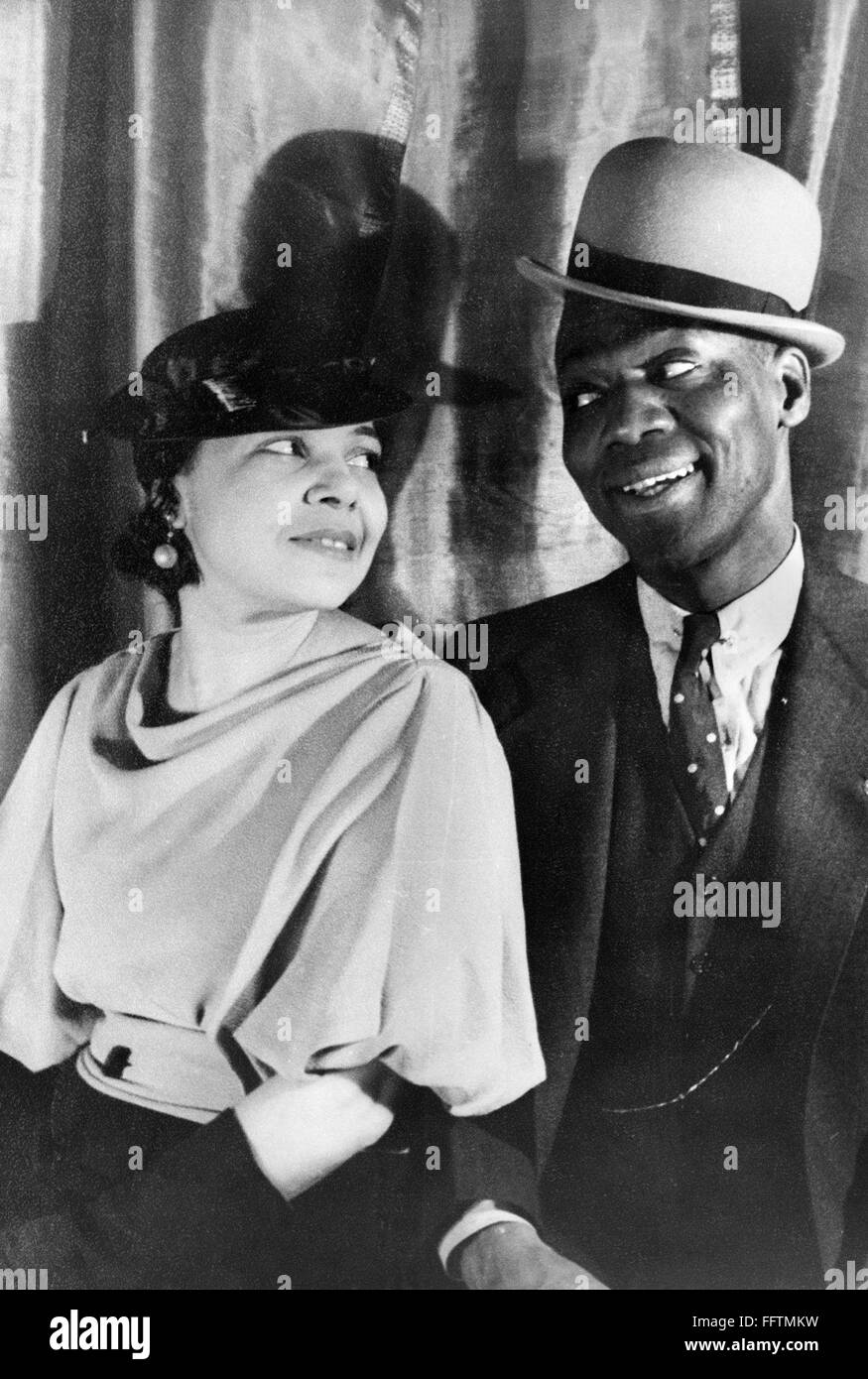 BILL 'BOJANGLES' ROBINSON /n(1878-1949). American tap dancer ...