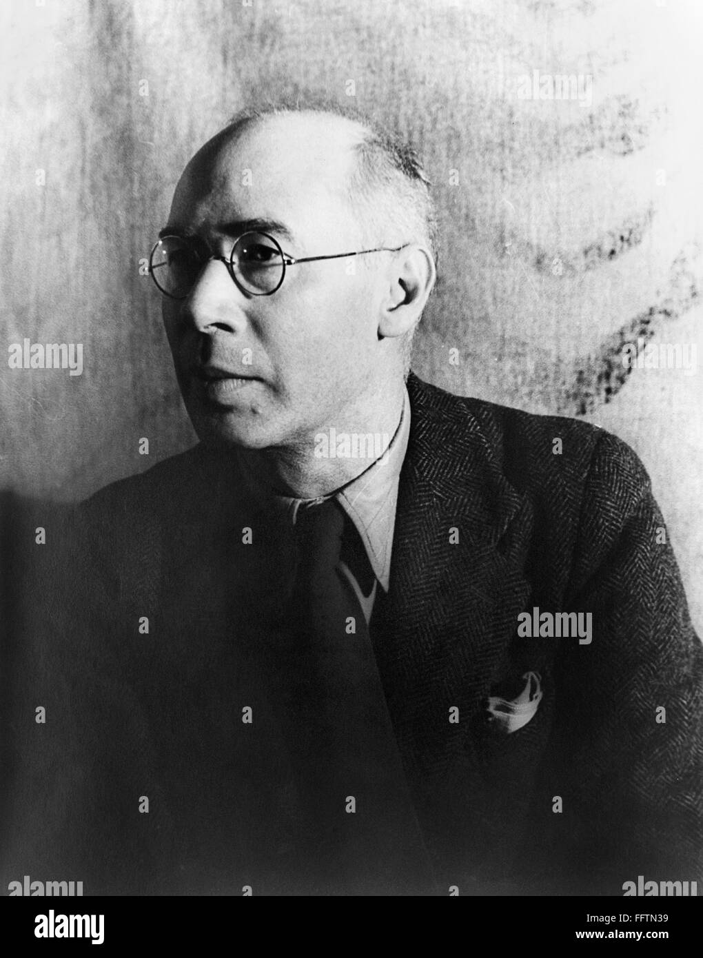 HENRY MILLER (1891-1980). /nAmerican writer. Photographed by Carl Van ...