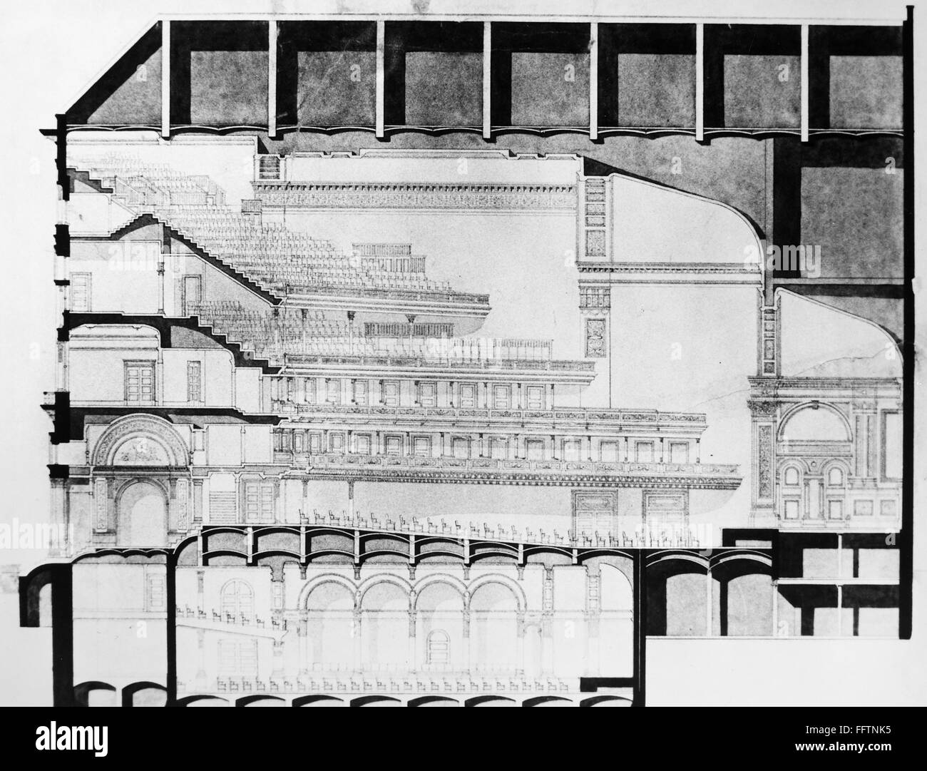 Elevation of the cross Black and White Stock Photos & Images - Alamy