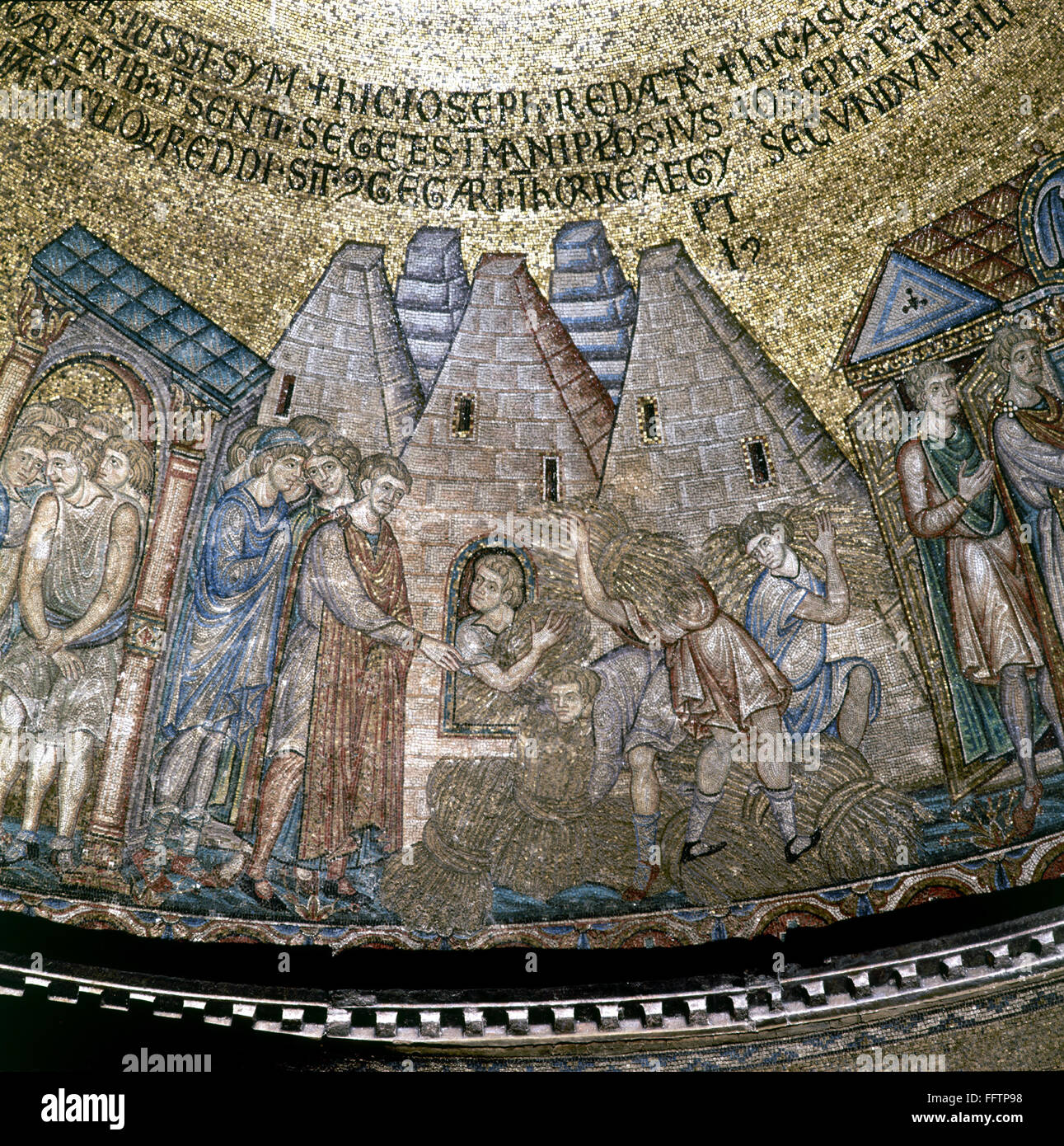 SAINT MARK'S: JOSEPH. /nThe pyramids of Egypt depicted as Saint Joseph ...