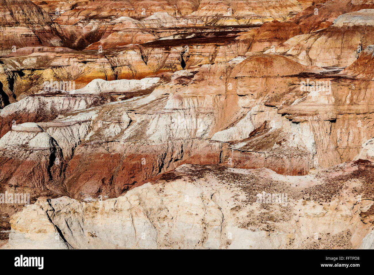Beautiful Multi-colored Bay, is located at the Gobi desert, Xinjiang ...