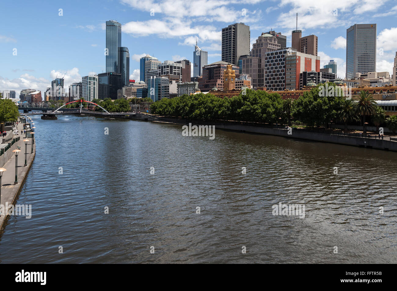 Melbourne city skyline hi-res stock photography and images - Alamy