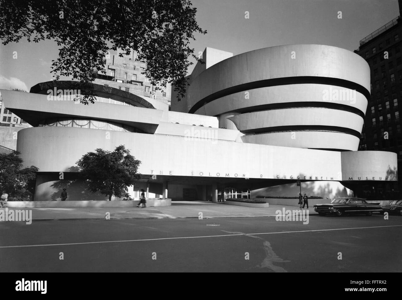NEW YORK: GUGGENHEIM, 1959. /nThe Solomon R. Guggenheim Museum ...